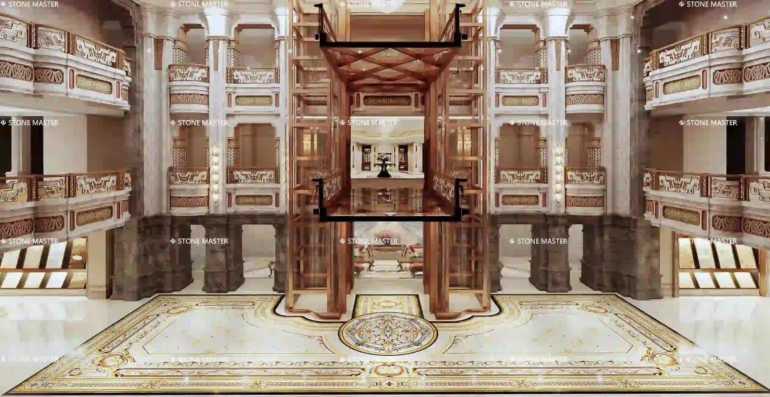 Foyer Marble Design: Creating a Lasting Impression with Marble Inlays ...