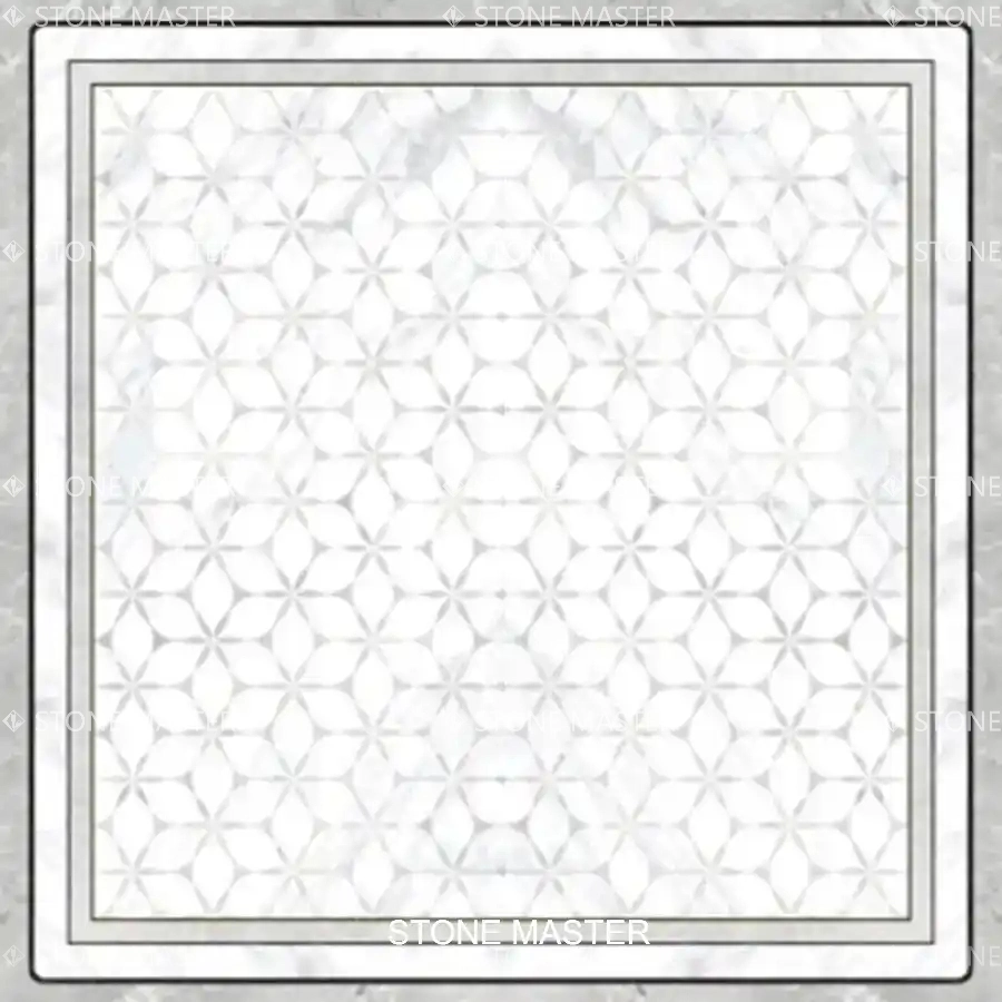 Marble Inlay Floor Design: The Art of Pietra Dure in Minimalist Elegance