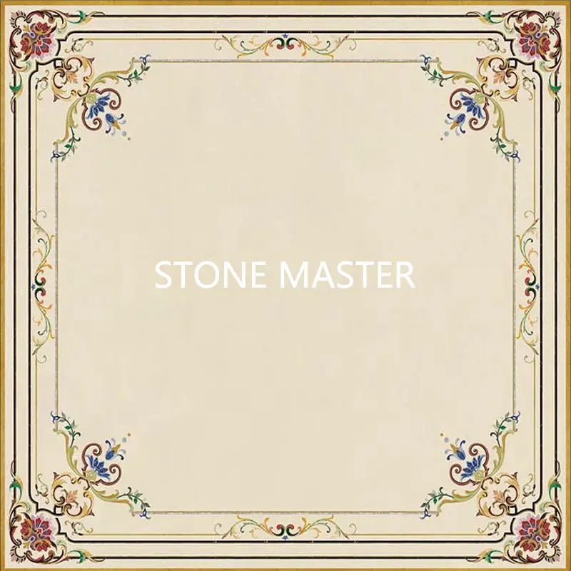 Marble Mosaic Custom Marble Floor Design by Stone Master