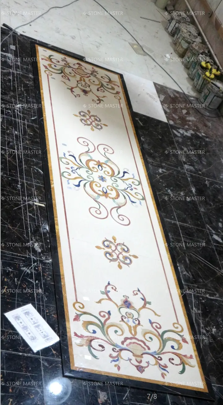 Floor Medallion Tile Masterpiece for Luxury Villa